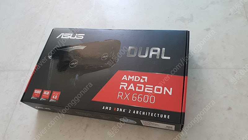 AMD 외장그래픽 라데온 RX6600 판매합니다. | CPU/메인보드 | 중고나라