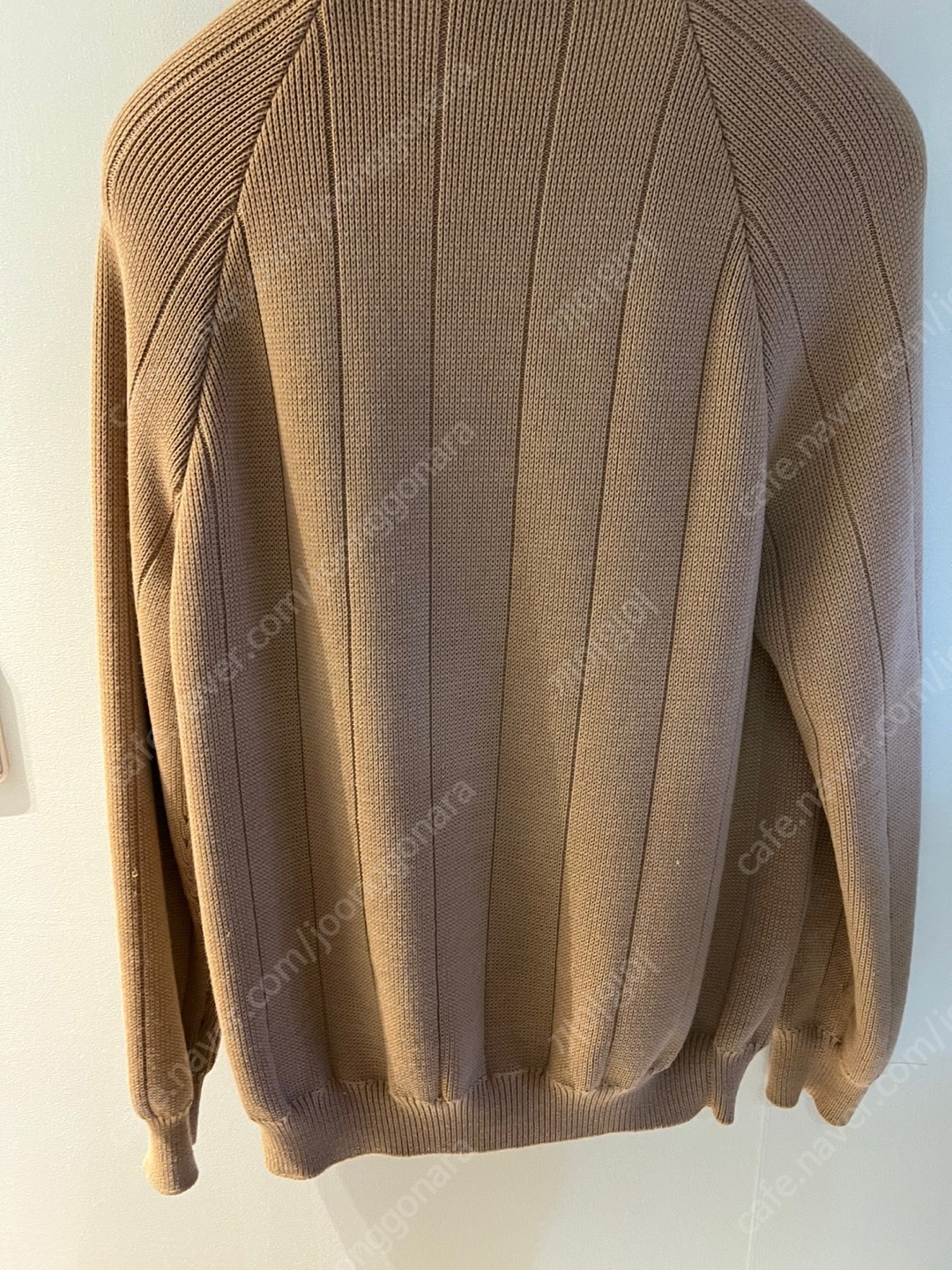 구찌 웹 디테일 니트 울 블렌드 가디건 M 사이즈 카멜... | 기타 수입명품 | 중고나라