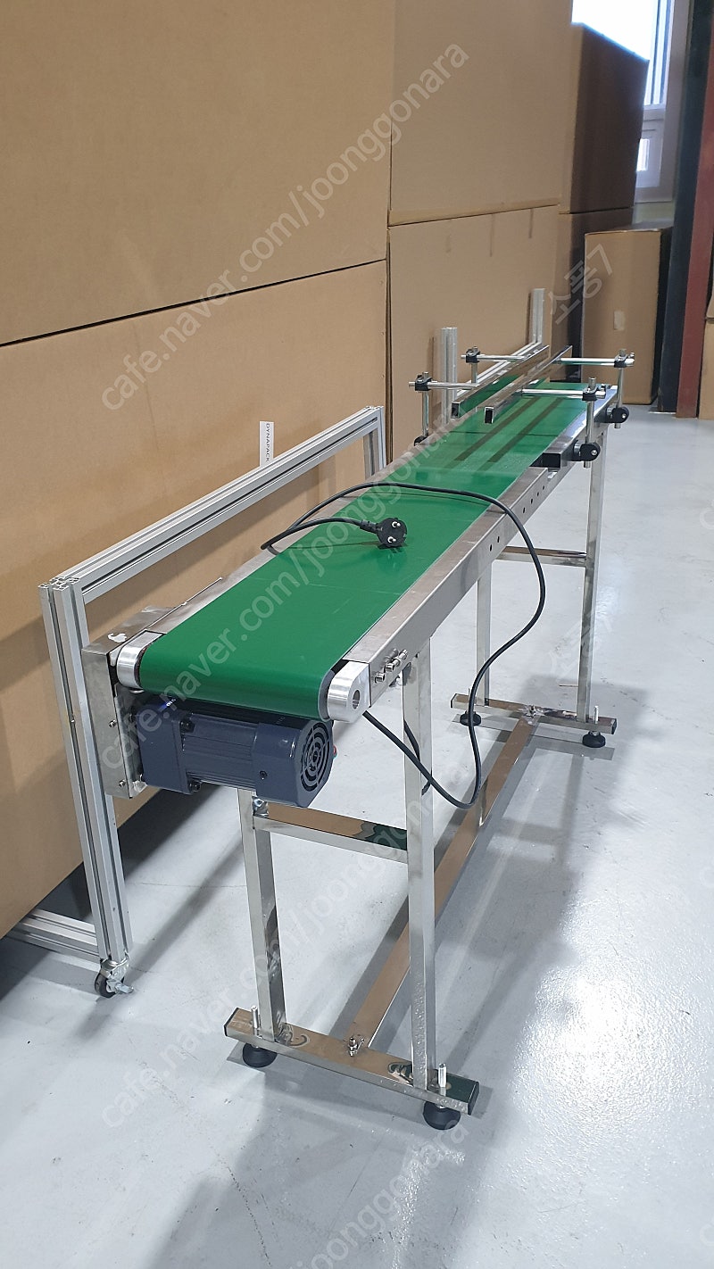 작업 컨베이어벨트 길이 1m 50cm 벨트폭 19cm 산업자재 중고나라