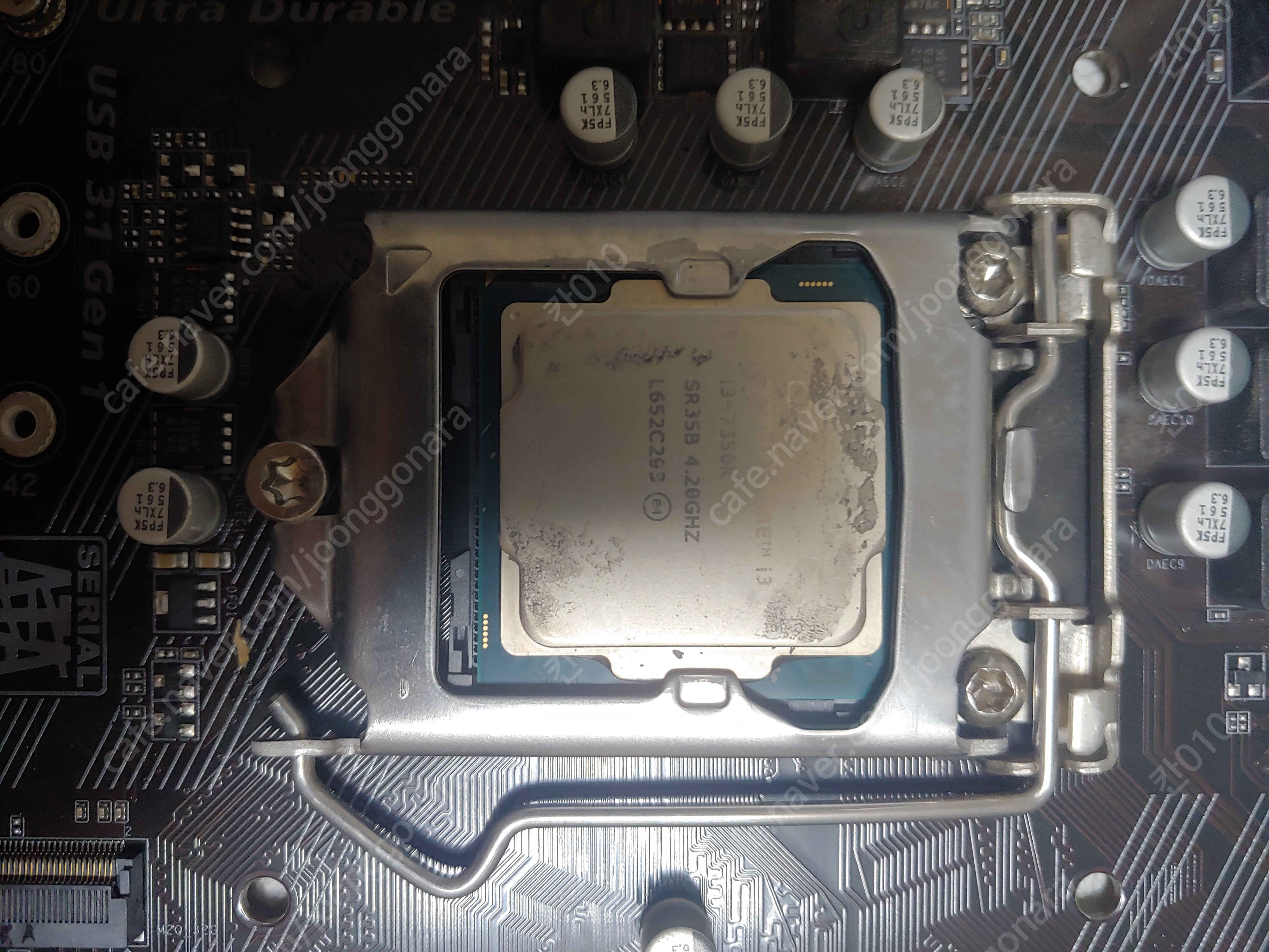 i3-7350k / 기가바이트 b250m ds3h | CPU/메인보드 | 중고나라