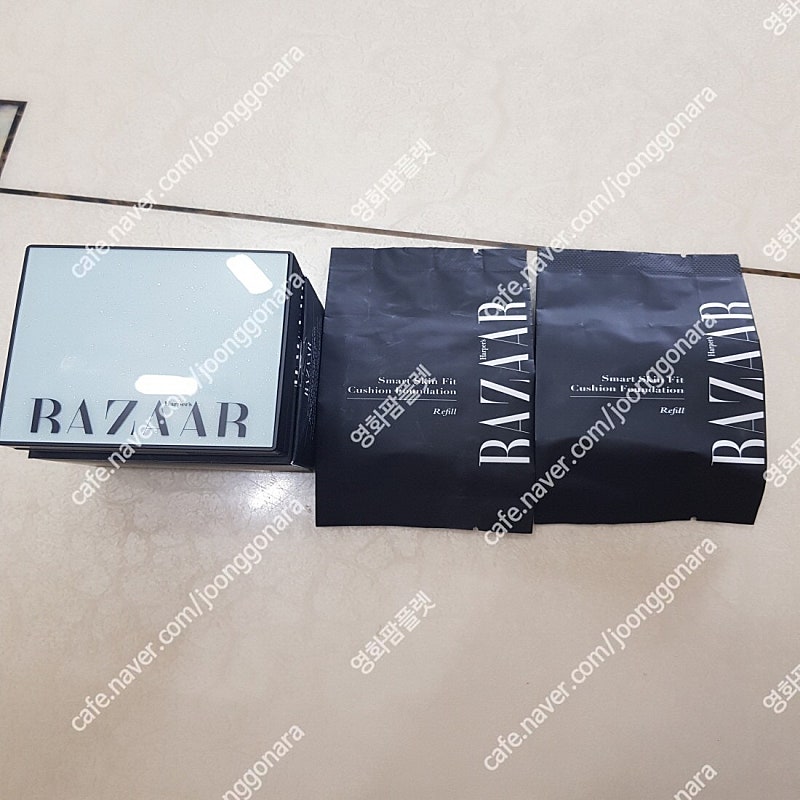 하퍼스 바자 스마트 스킨핏 쿠션 본품 리필 2개 세트 42000원 팝니다 새상품 무료배송 천원 균일가샵도 있어요