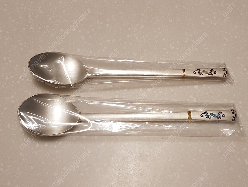 은수저 세트 AG800 94g 2벌 50돈 미사용 새제... | 순금/골드바/돌반지 | 중고나라