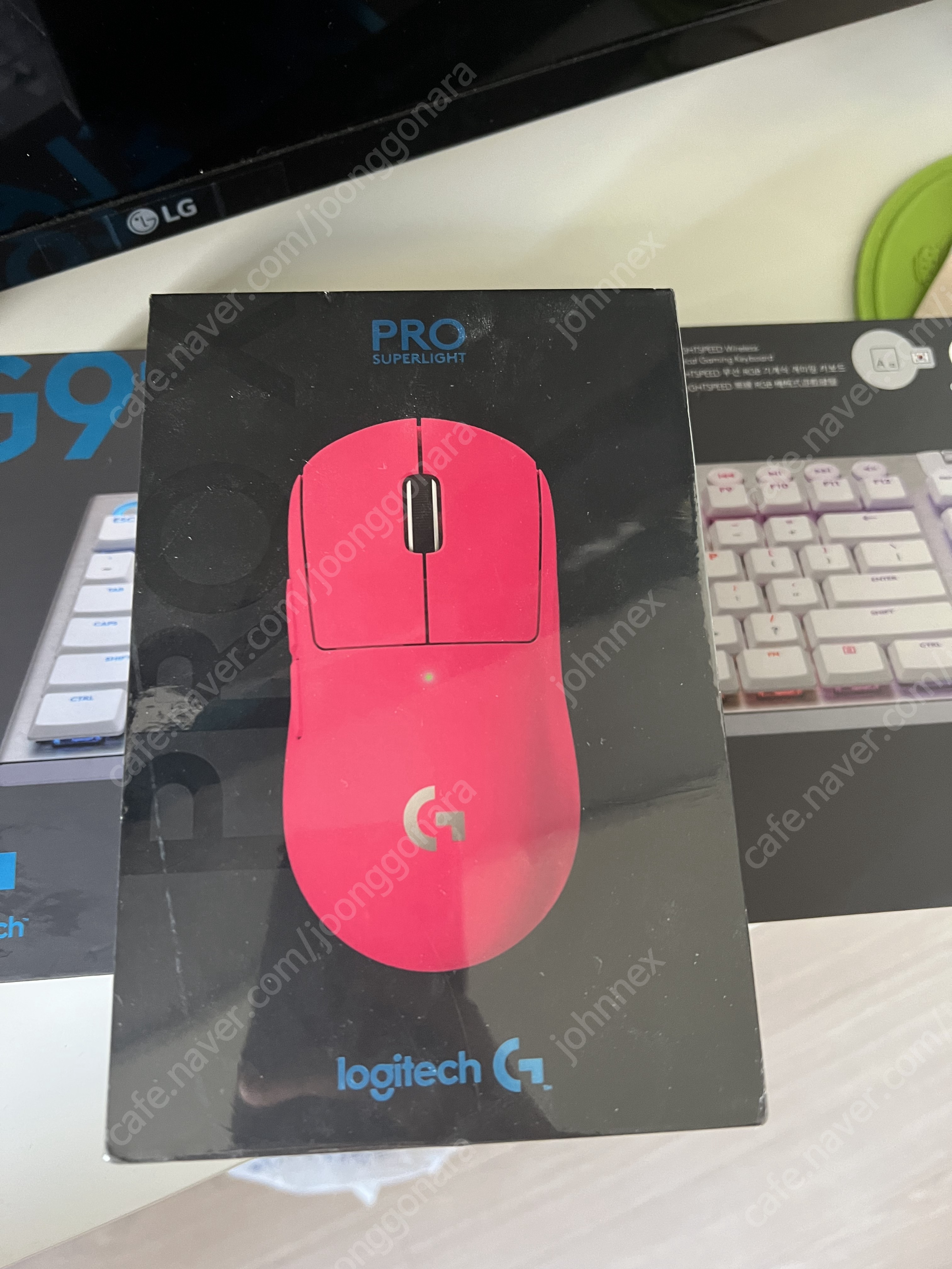 로지텍 G913 TKL 화이트 ,지슈라 마젠타(미개봉)... | 키보드/마우스/스피커 | 중고나라