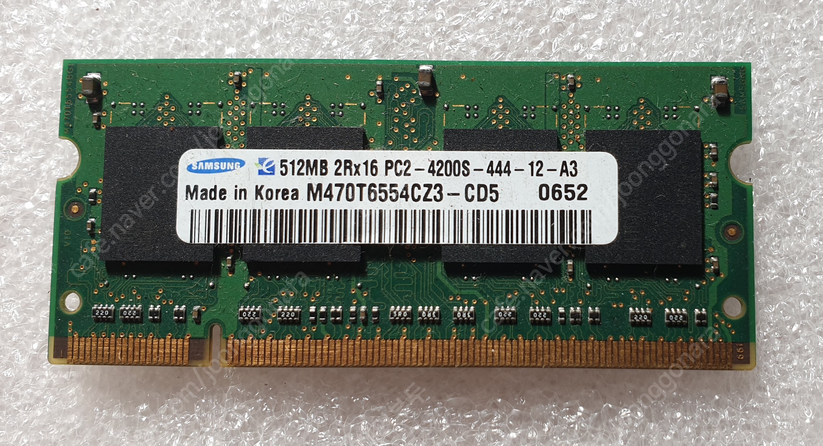 노트북용 PC2-4200 512MB 램 | 중고나라 카페에서 운영하는 공식 사이트