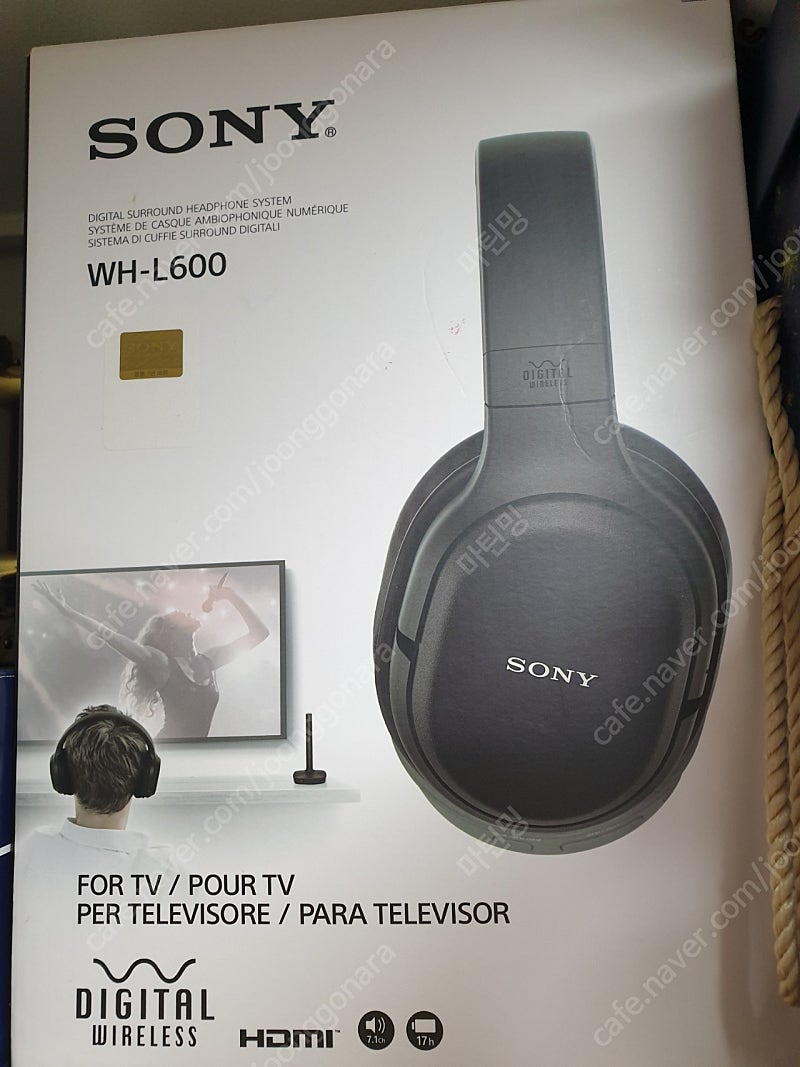 SONY WH-L600 팝니다 | 이어폰/헤드폰 | 중고나라