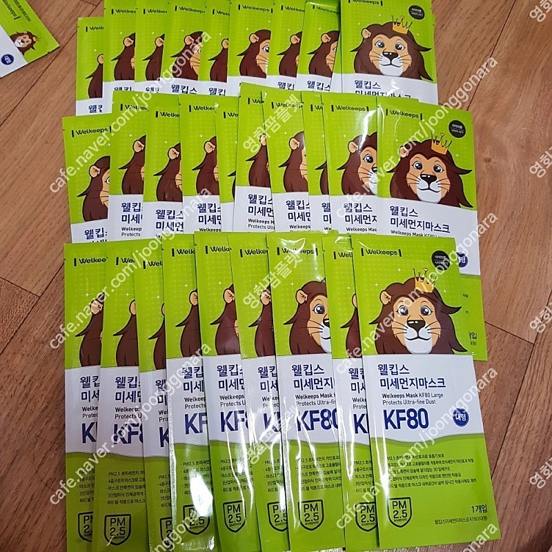 웰킵스 KF80 대형 마스크 36매 14,000원 팝니... | 가발/기타용품 | 중고나라