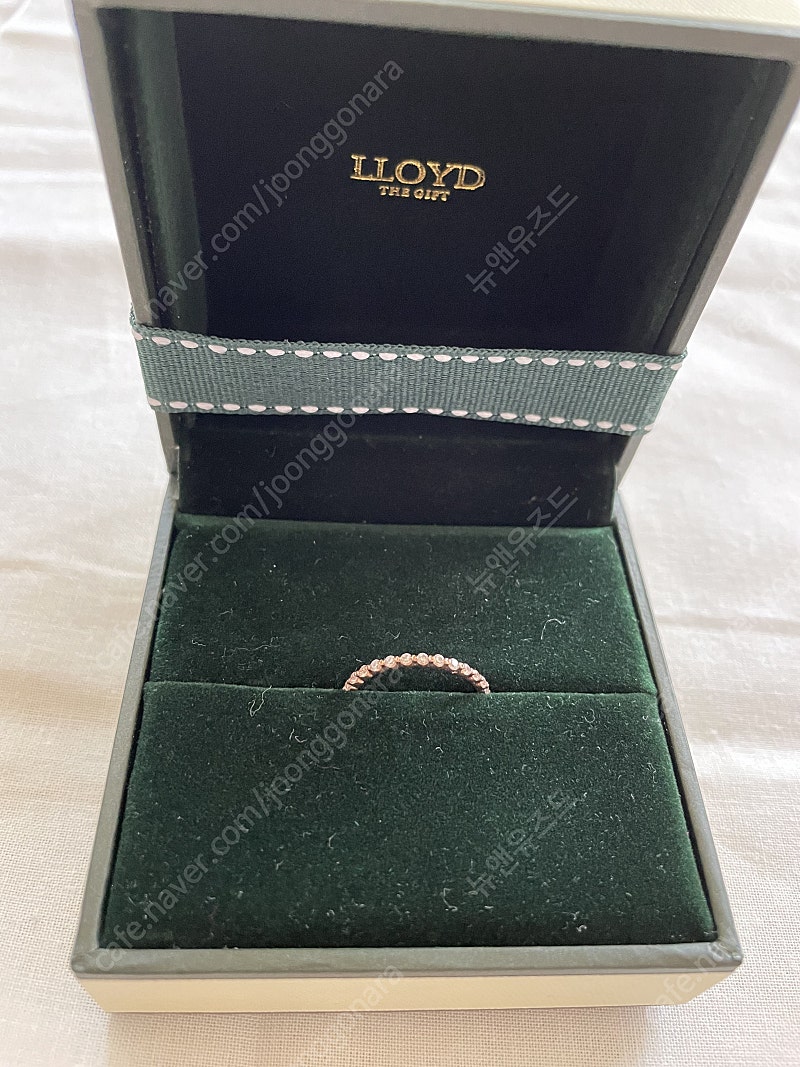 로이드 14k 로즈골드 반지 사이즈 10 새상품 반지귀걸이 중고나라