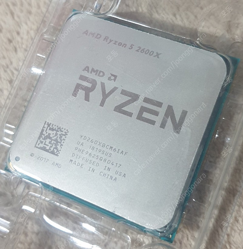 AMD 2600X CPU 단품 | CPU/메인보드 | 중고나라