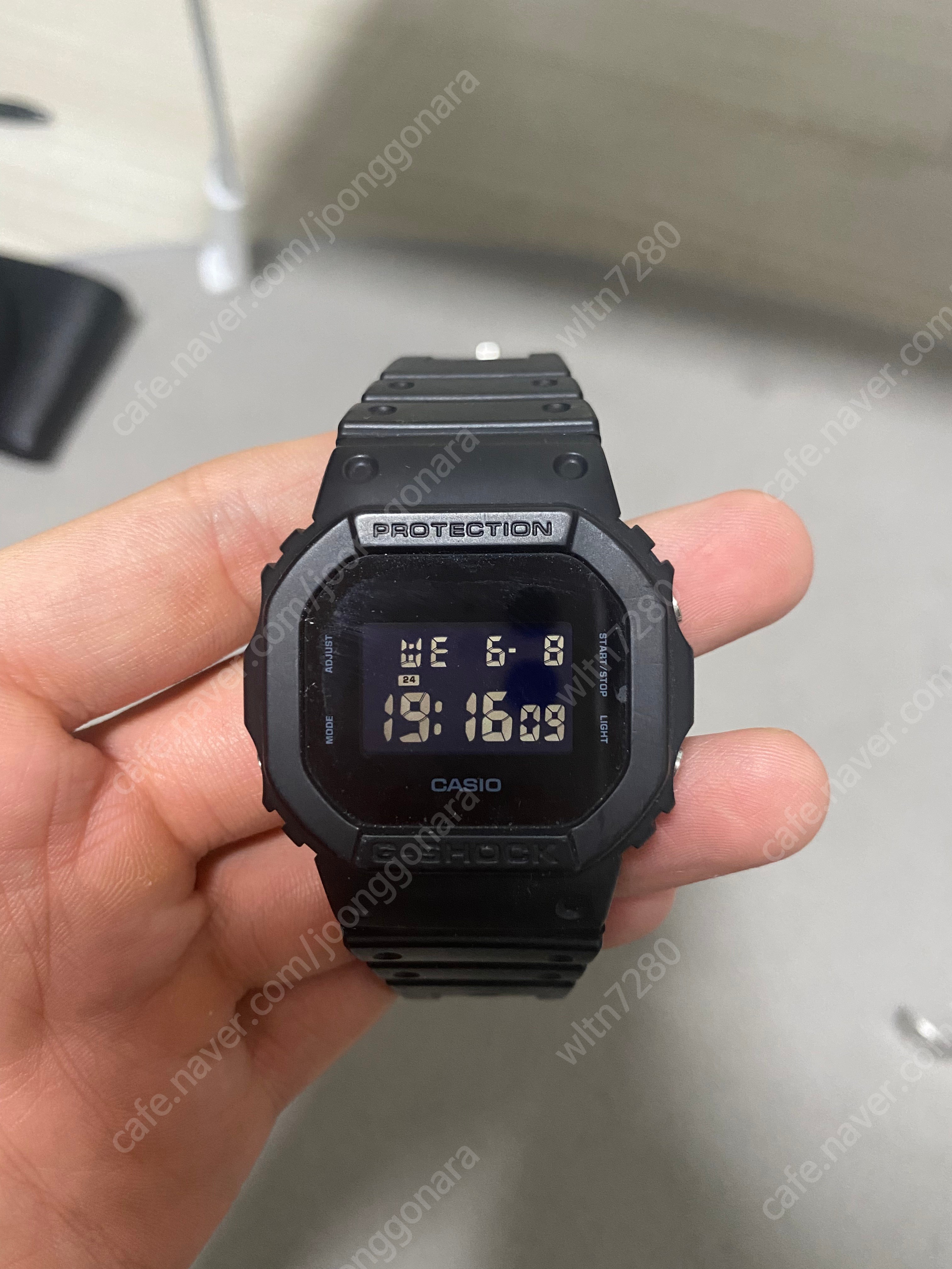 지샥dw5600bb 팝니다 | 팔찌/발찌 | 중고나라