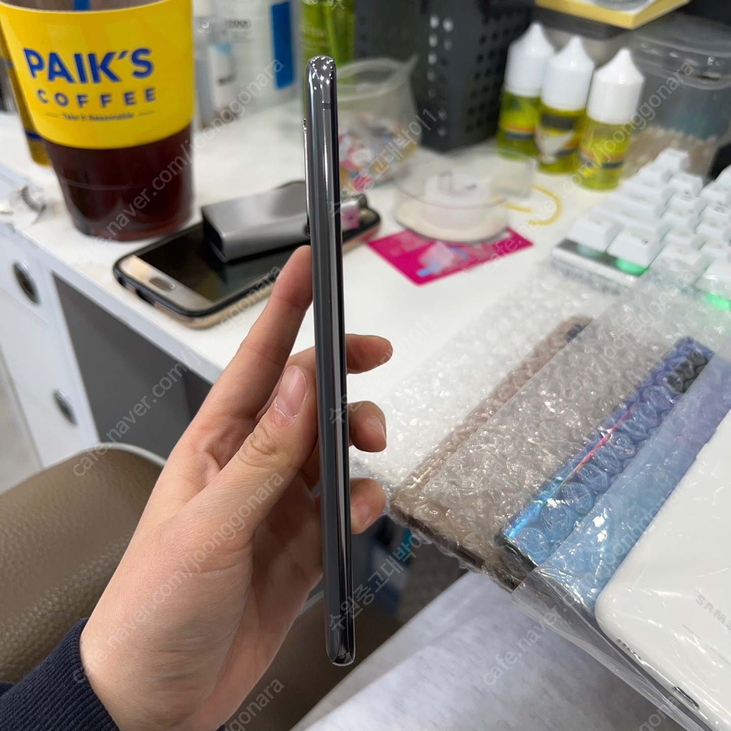 갤럭시S20플러스 G986 LG 블랙 256GB 41만... | 스마트폰 | 중고나라