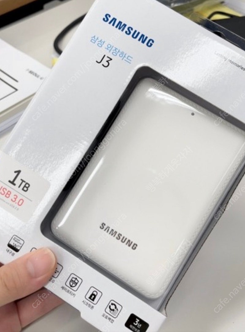 삼성전자 J3 외장하드(미개봉 새제품) HD-SL1 S... | CPU/메인보드 | 중고나라