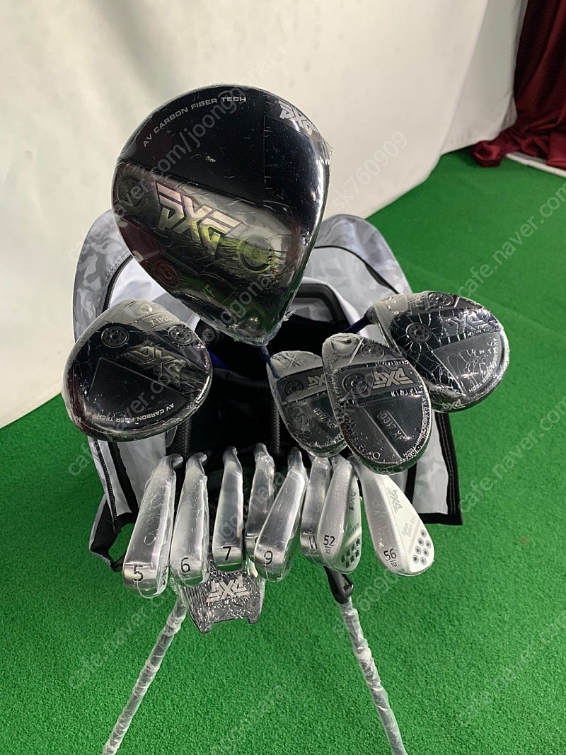 Pxg젠4 풀세트 여성용 미사용품 정품 골프백풀세트 중고나라