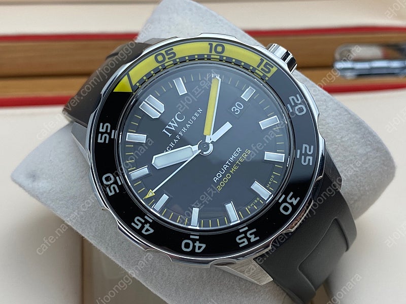 [판매] iwc 아쿠아타이머 2000M 검노 논크로노 | 여성용시계 | 중고나라