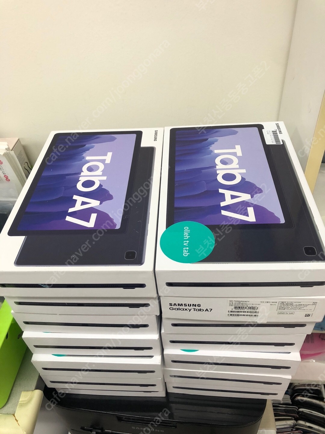 새제품 단순개봉 T505N 갤럭시탭A7 LTE 다크그레... | 스마트폰 | 중고나라