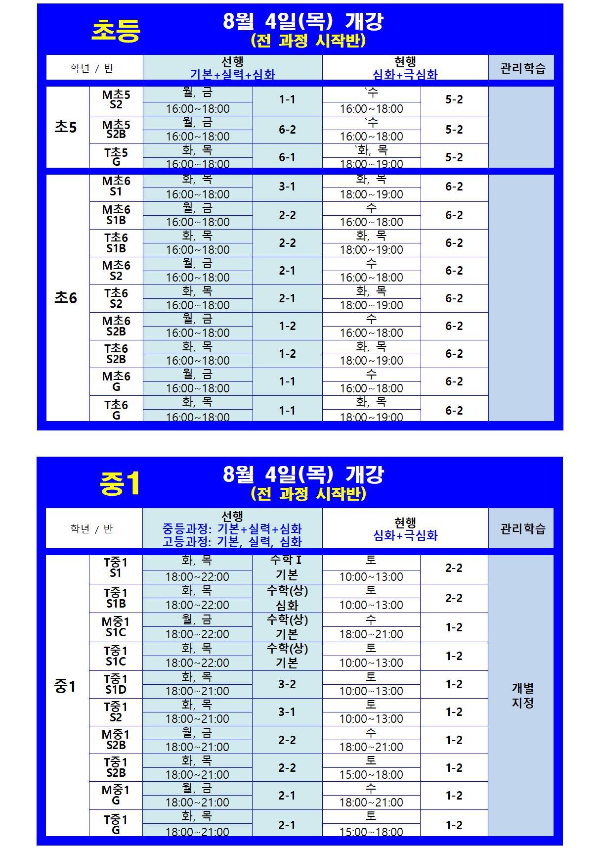 펜타수학학원 호수관 8월 새 과정 개강 안내 네이버 블로그