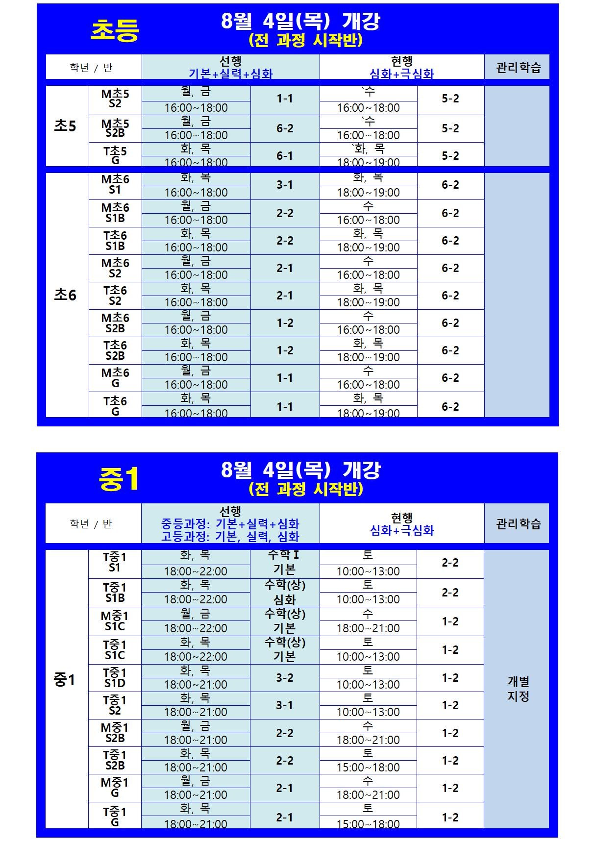 펜타수학학원 호수관 8월 새 과정 개강 안내 네이버 블로그