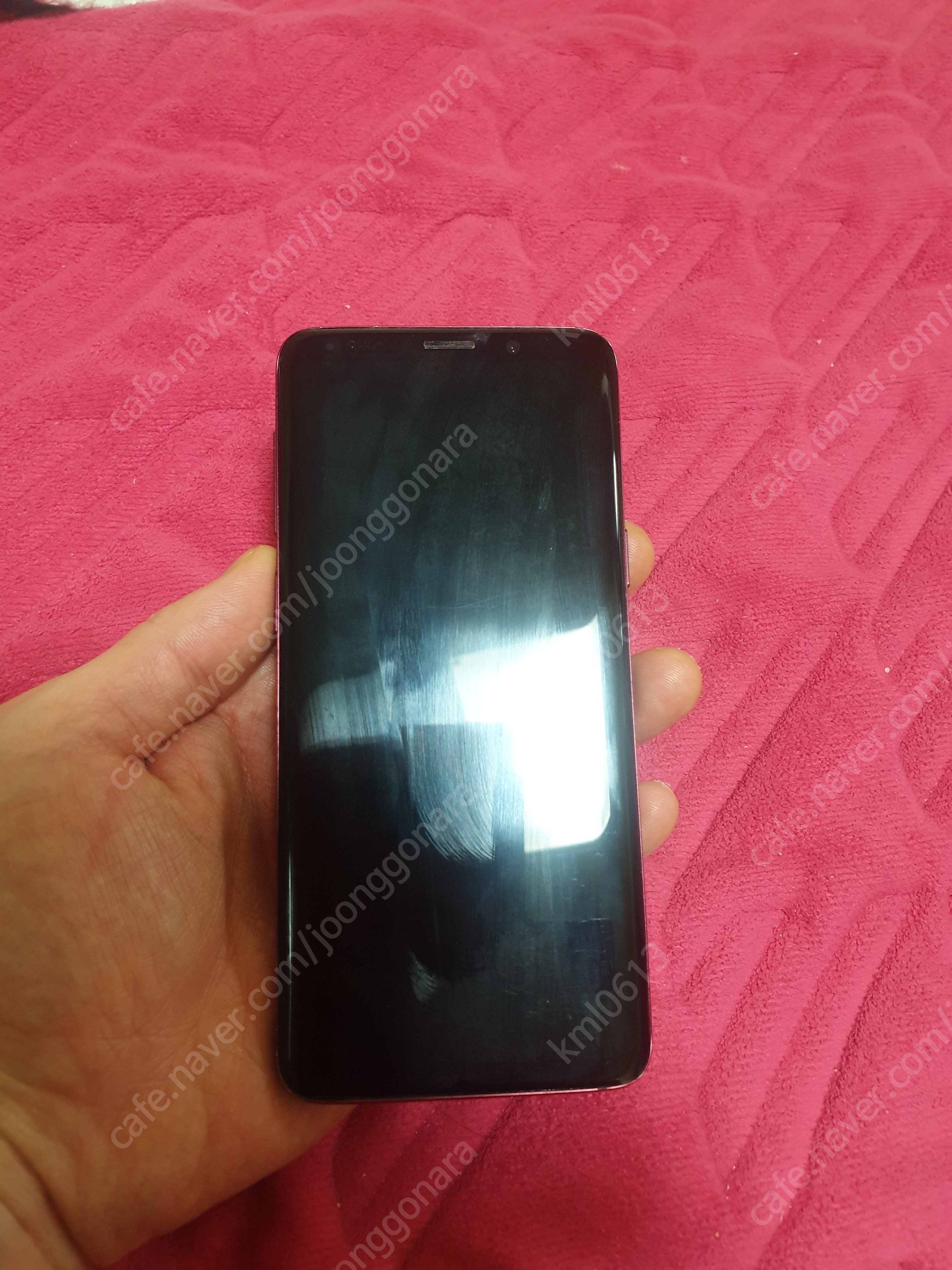 S급 갤럭시 s9 64기가 버건디 급처중 | 스마트폰 | 중고나라