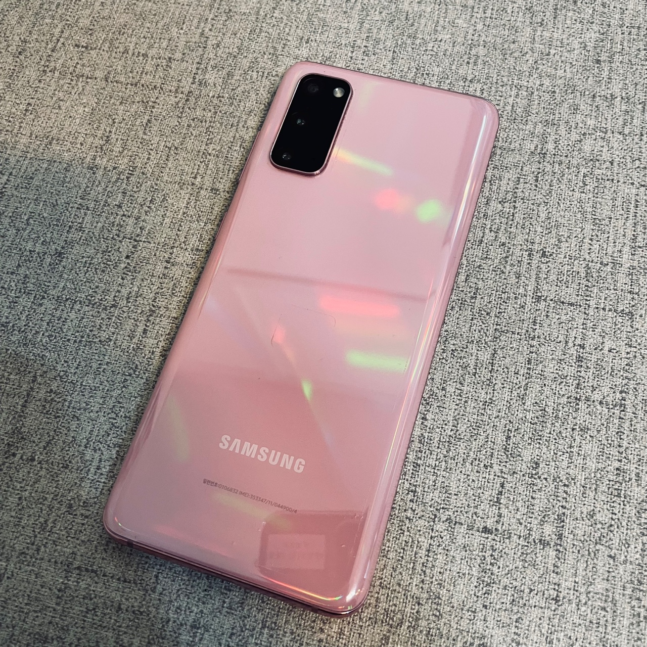 갤럭시 S20 핑크 128기가 20년7월개통 S급 34... | 스마트폰 | 중고나라
