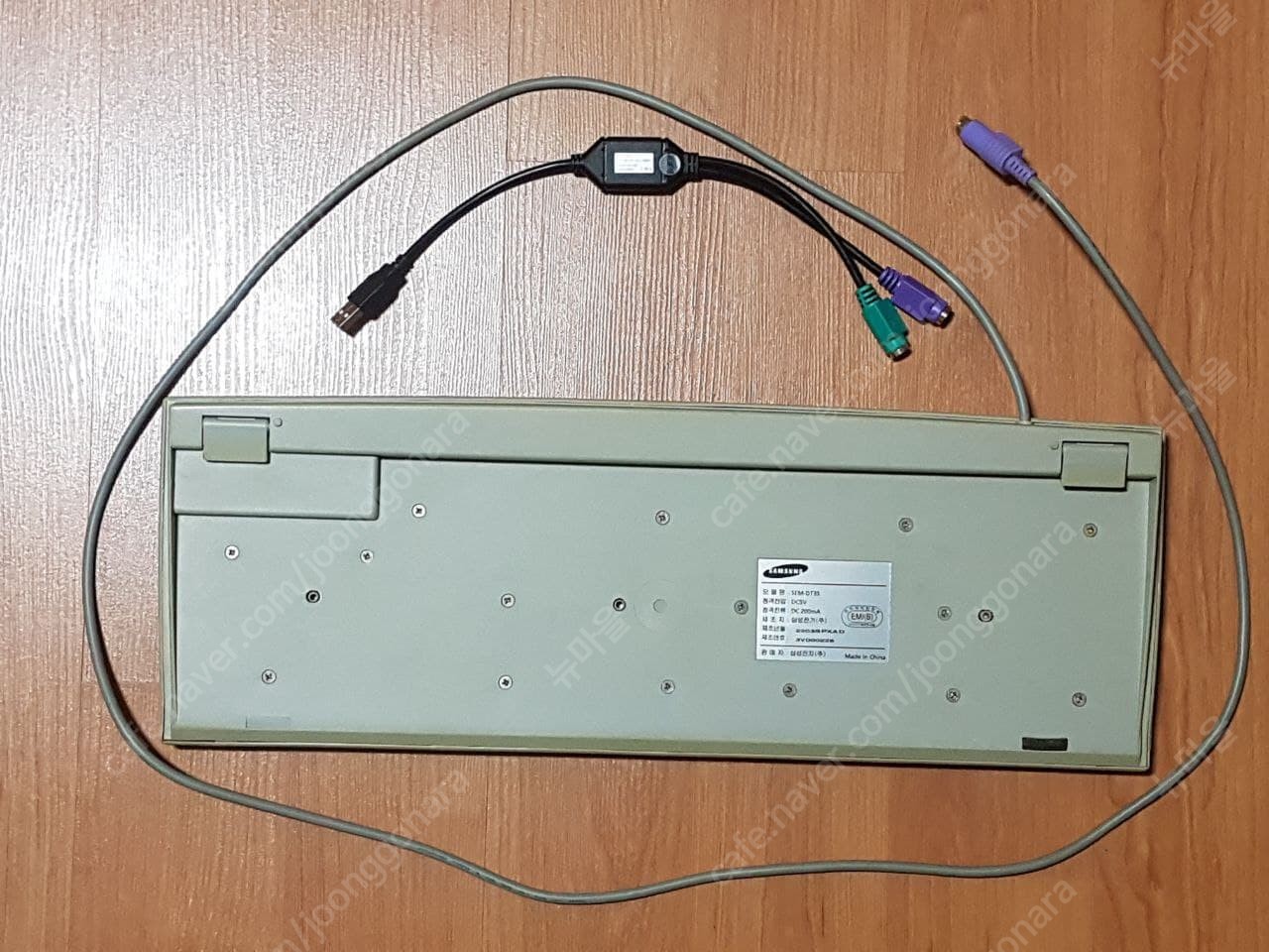 삼성 구디티 DT35 PS2 임요환 키보드 + USB ... | 키보드/마우스/스피커 | 중고나라