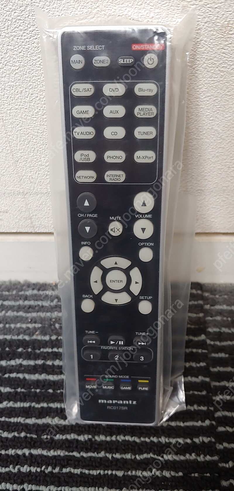 Marantz RC017SR 리모컨 정품 | 오디오/홈시어터 | 중고나라