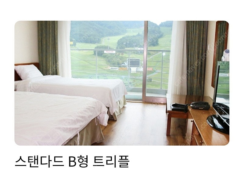 웰리힐리파크 2월26일 17평 스탠다드b침대룸 양도합니다 여행숙박이용권 중고나라