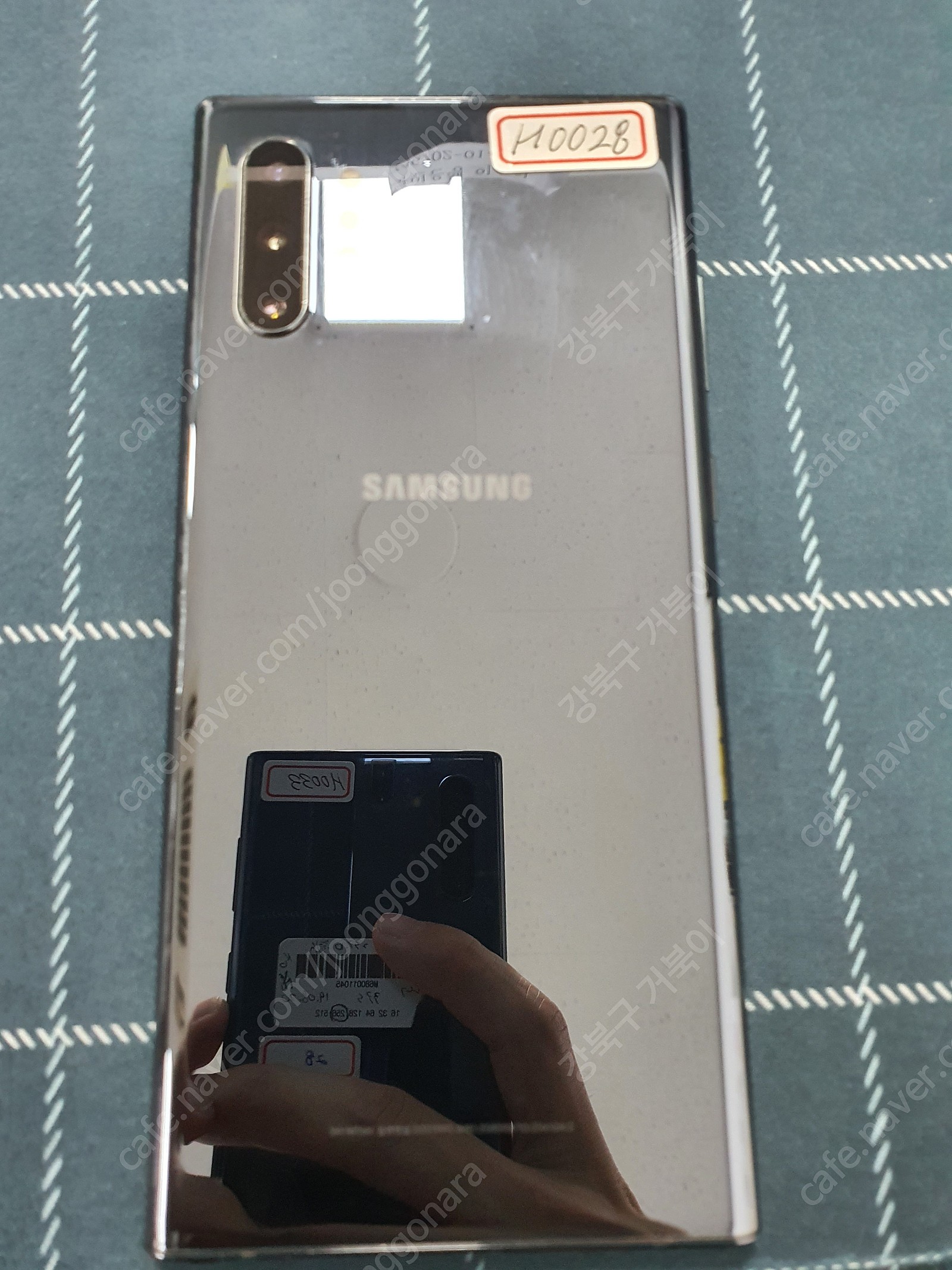 [H0028] 갤럭시 노트 10 플러스 블랙 256기가 | 애플 | 중고나라