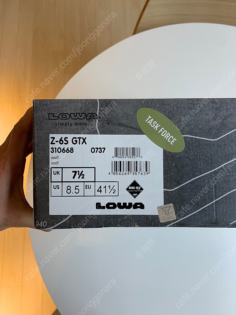 로바 전술화Z-6S GTX TF | 남성신발 | 중고나라