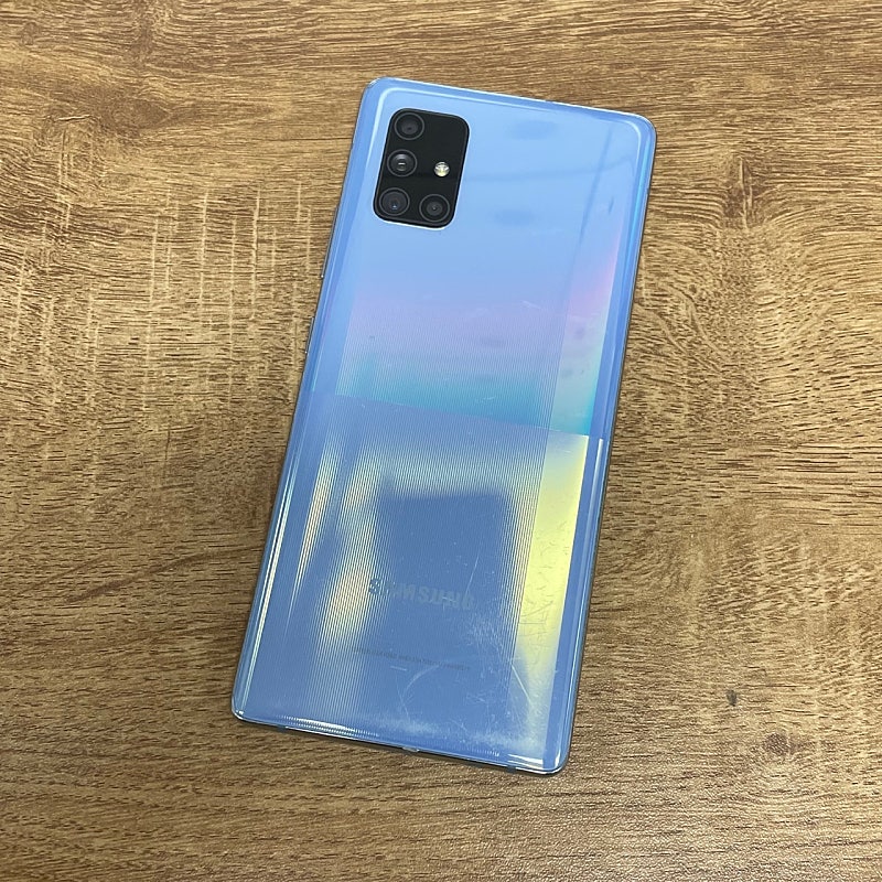 SKT 갤럭시A71 블루색상 128용량 깔끔한단말기 저렴하게 14만 판매해요 | 스마트폰 | 중고나라
