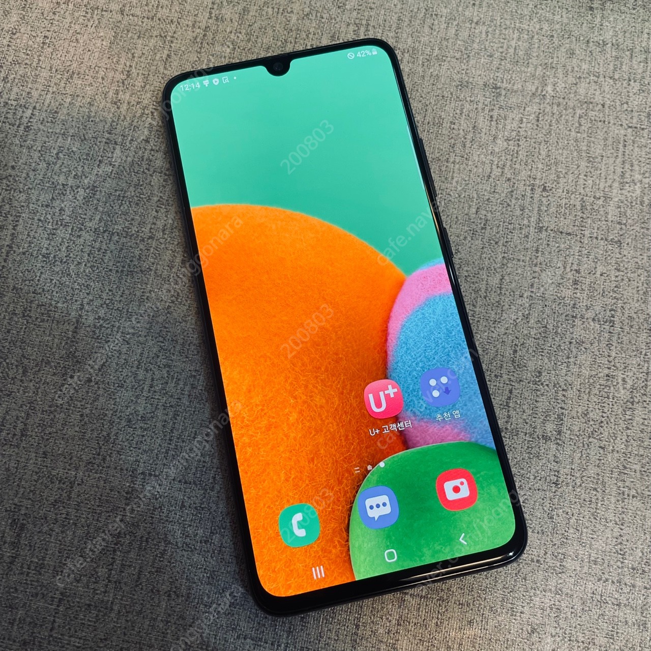 갤럭시 A90 블랙 128기가 20년1월개통 외관S급 ... | 스마트폰 | 중고나라