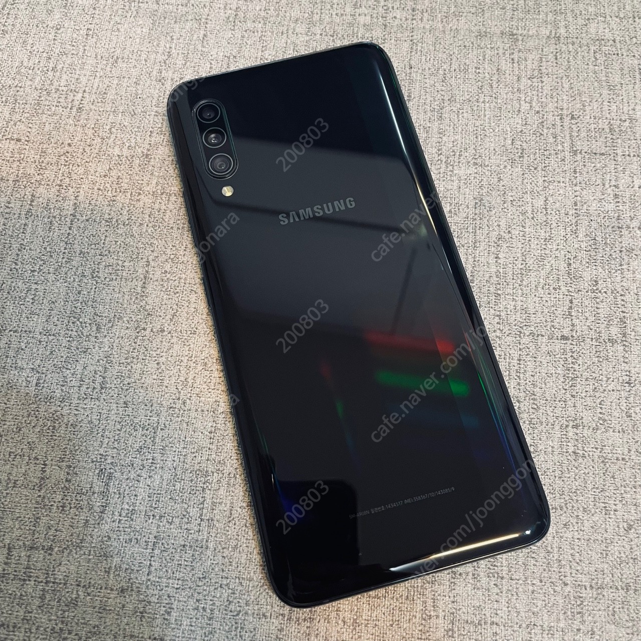 갤럭시 A90 블랙 128기가 20년1월개통 외관S급 ... | 스마트폰 | 중고나라