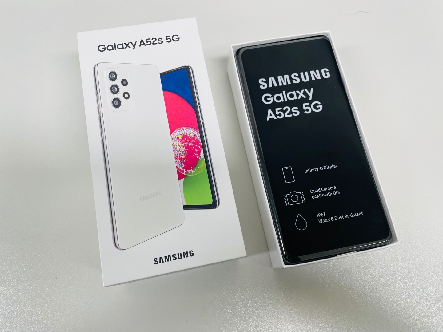 (KT)갤럭시A52 5G 128기가 화이트 미사용 새상... | 스마트폰 | 중고나라