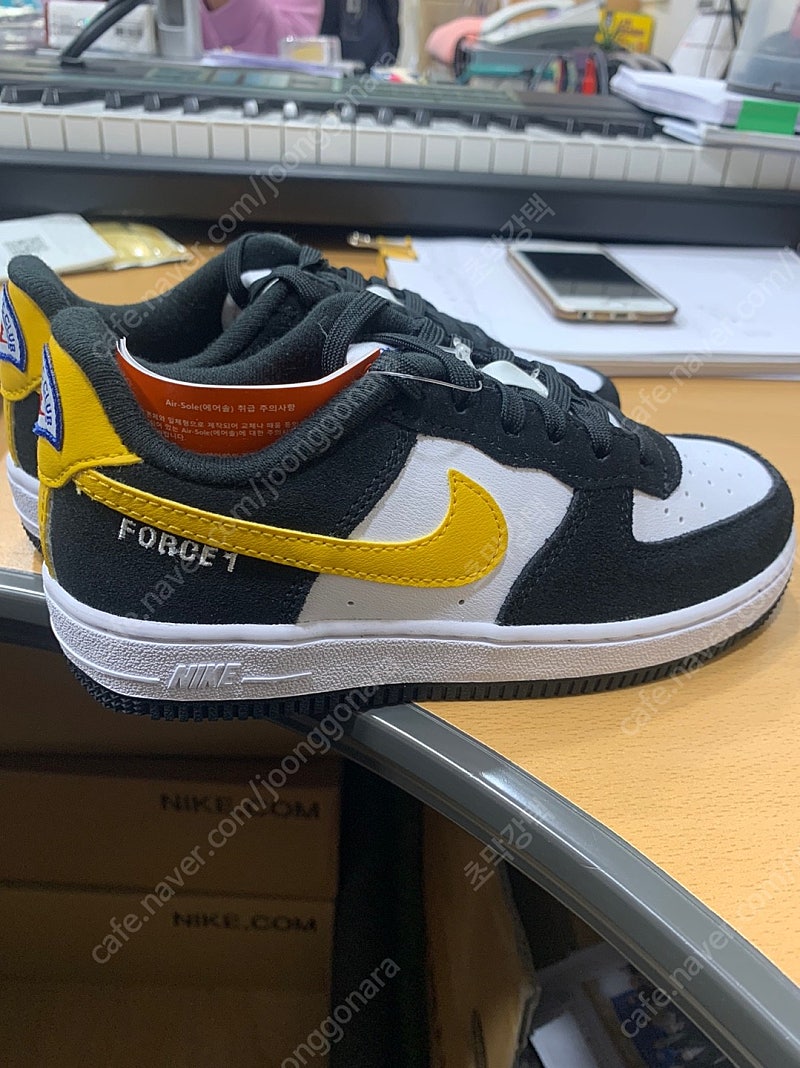 [PS 190, 200]에어포스1로우 검노 나코 새제품... | 남성신발 | 중고나라