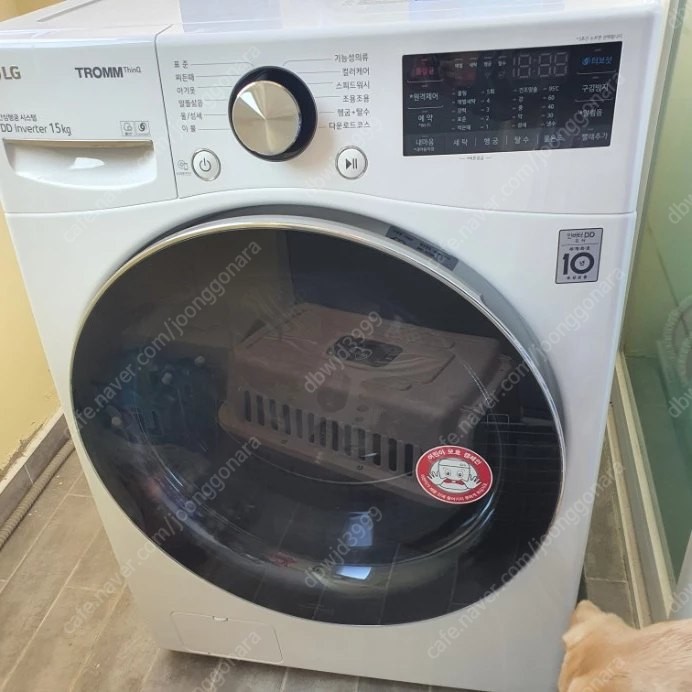LG 트롬 드럼세탁기 15kg 화이트 F15WQT | 세탁기/건조기 | 중고나라