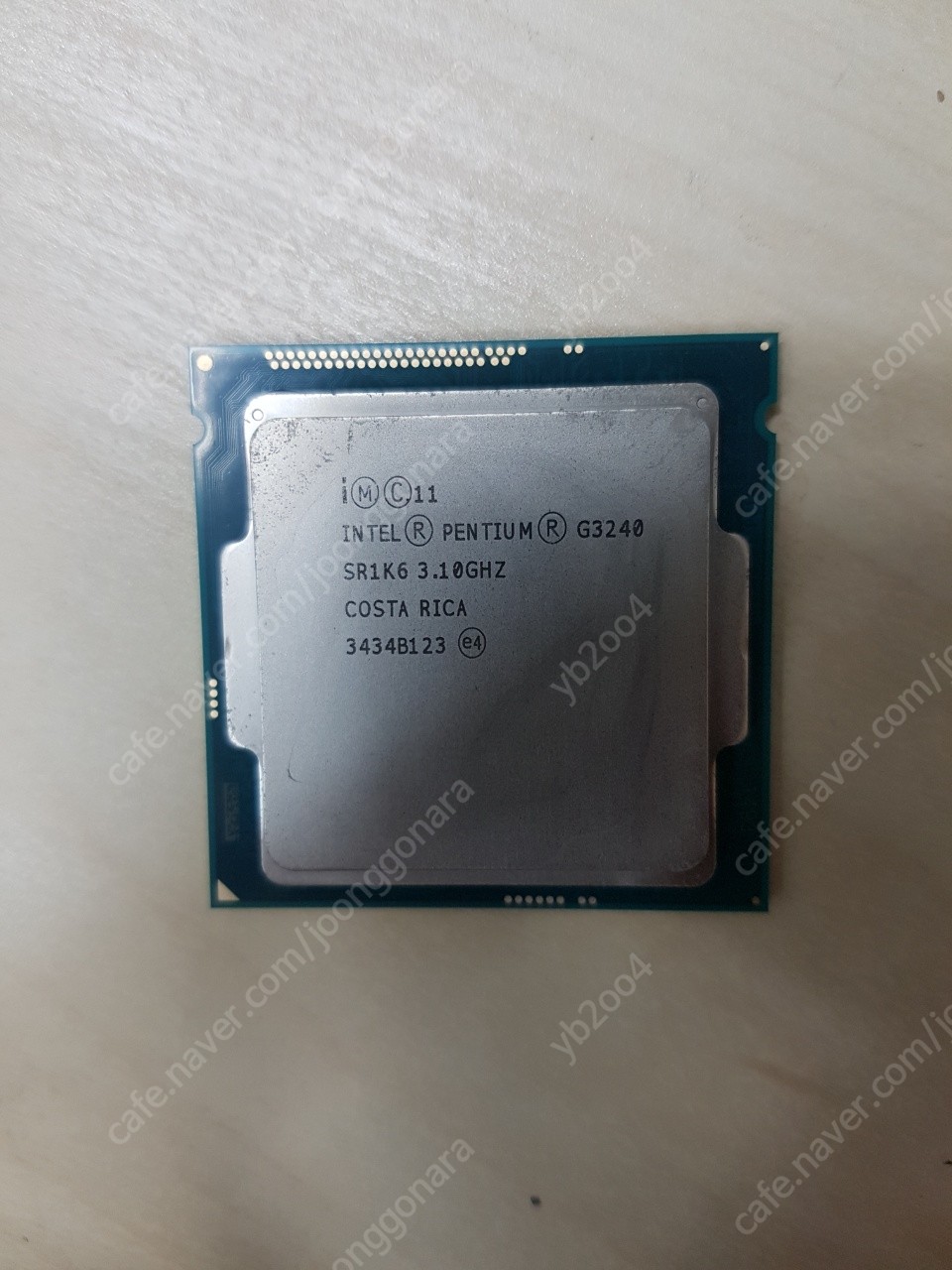 intel Pentium G3240 CPU | 중고나라 카페에서 운영하는 공식 사이트