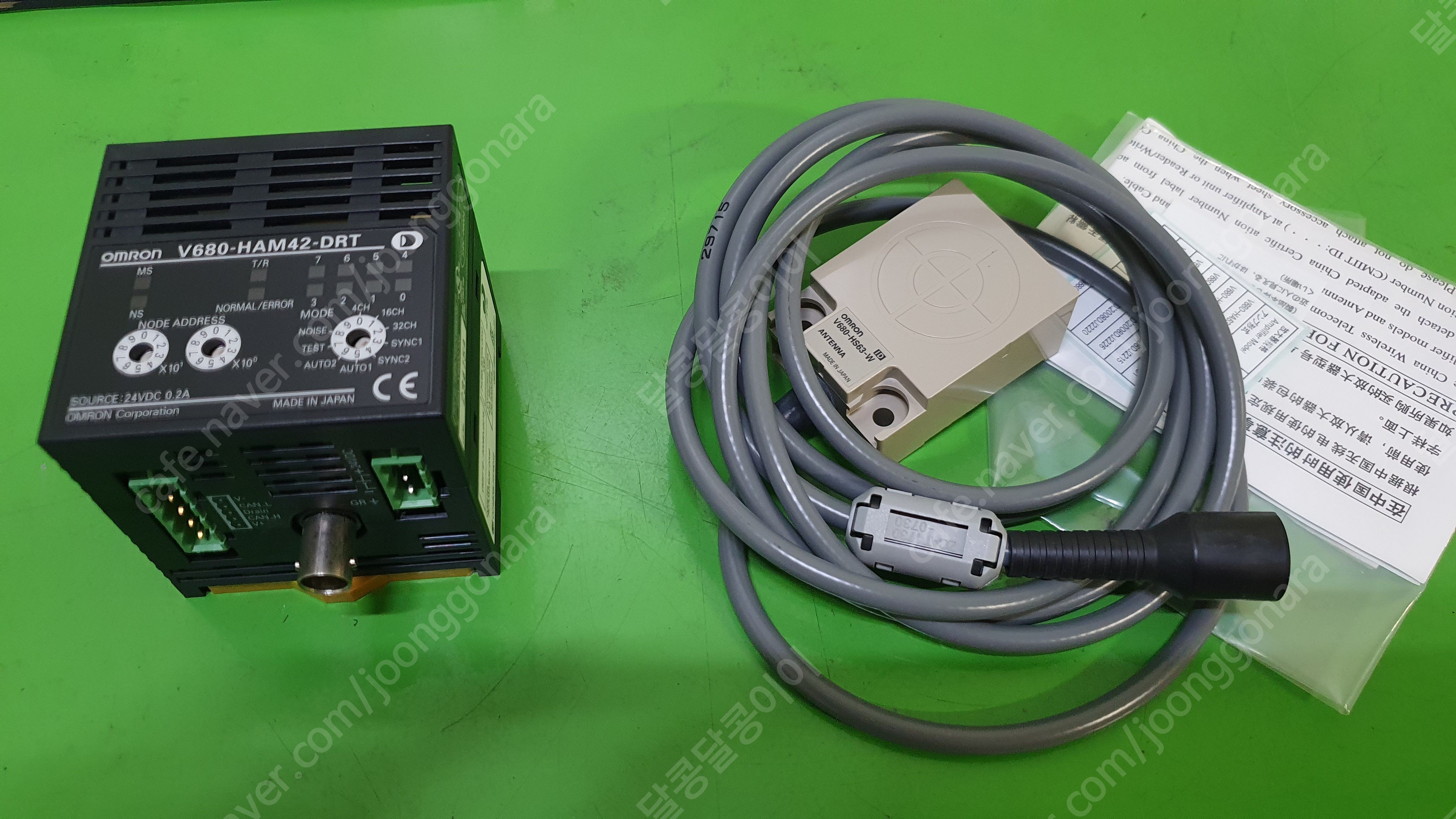 OMRON 옴론 RFID 수신기 세트 V680-HAM4... | 산업자재 | 중고나라