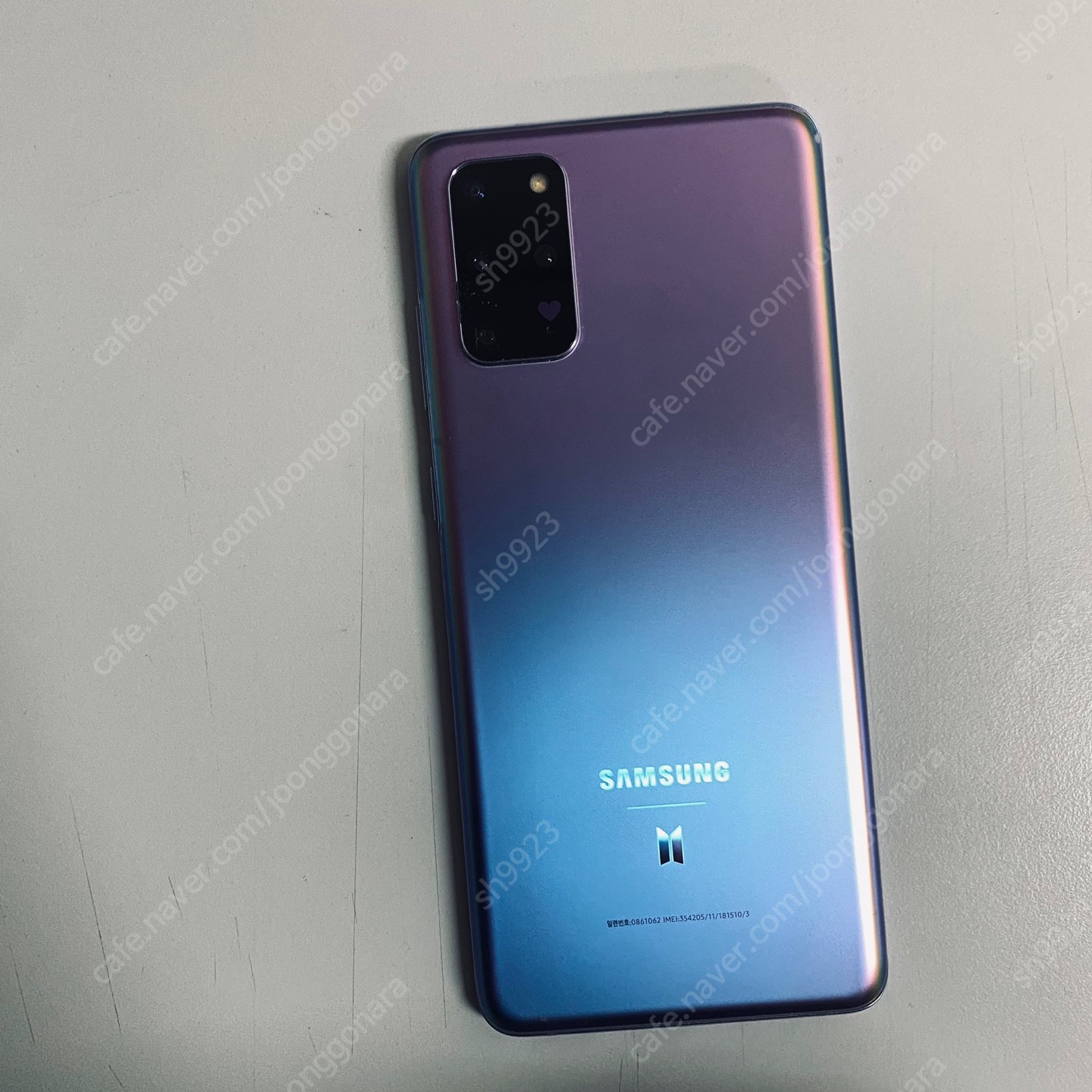 갤럭시S20플러스 BTS 256G 자급제 무잔상 20만... | 스마트폰 | 중고나라