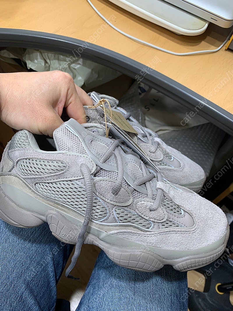 [255]이지500 애쉬 그레이 아코 새제품 =>[25... | 남성신발 | 중고나라