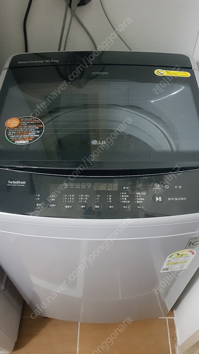 LG통돌이(TR10BL)10kg세탁기 | 냉장고 | 중고나라