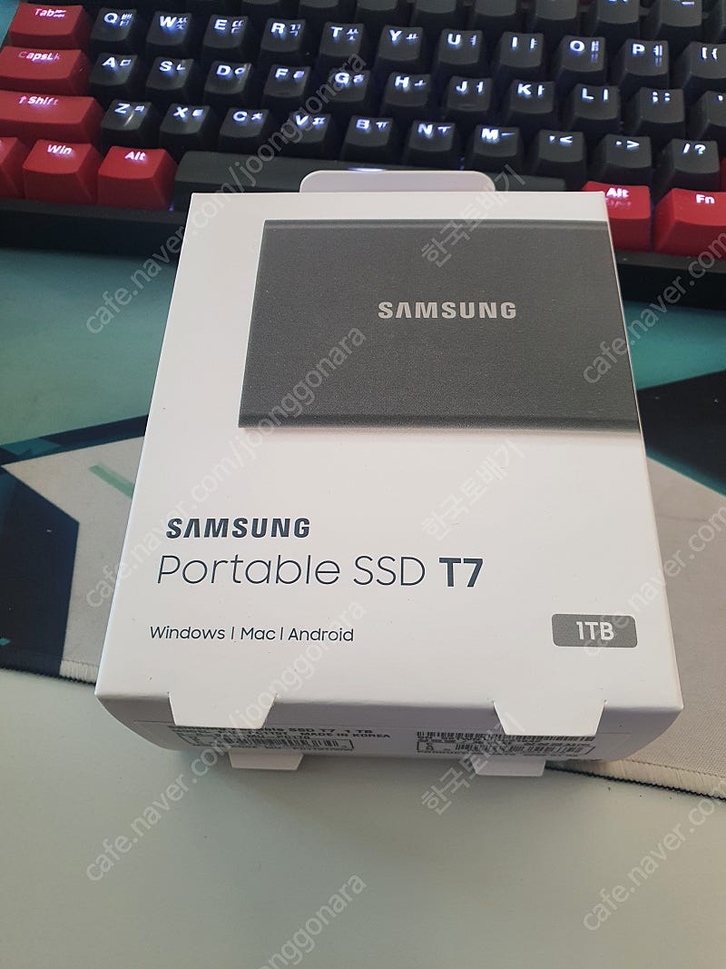 삼성 외장SSD T7 1TB 팝니다. | HDD/SSD/ODD | 중고나라