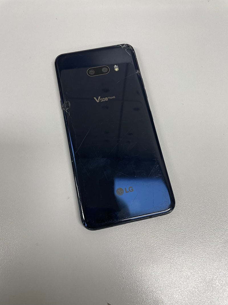 LG V50S 256기가 블랙 액정파손 기능정상 7만원... | 스마트폰 | 중고나라