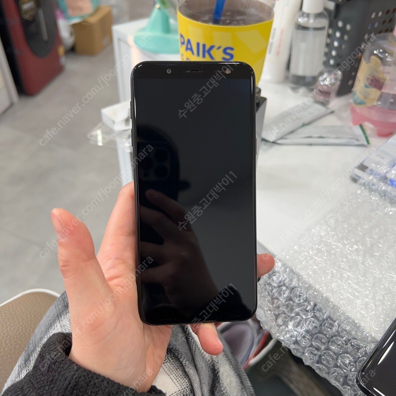 갤럭시J6 J600 LG 블랙 32GB 7만 17313... | 스마트폰 | 중고나라