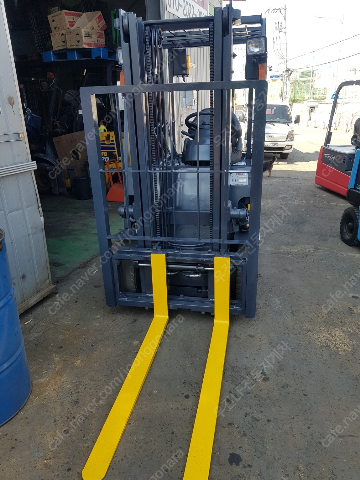 [판매최신형 티시엠 좌승식1.5톤 전동지게차 사이드시프... | 산업자재 | 중고나라