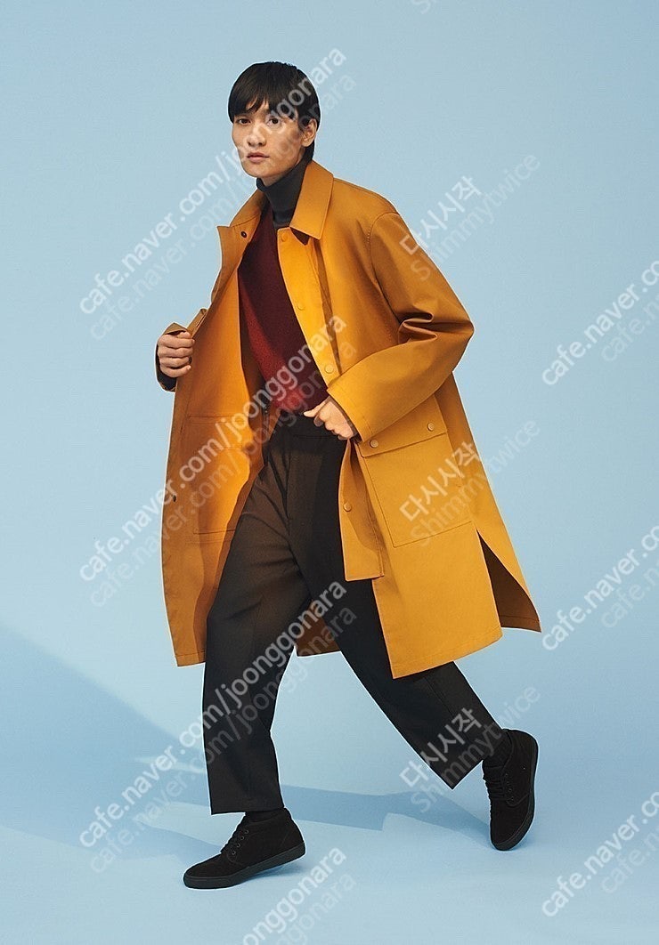 18fw 유니클로U x 르메르 블럭테크 코트 오렌지 m... | 티셔츠/캐쥬얼의류 | 중고나라