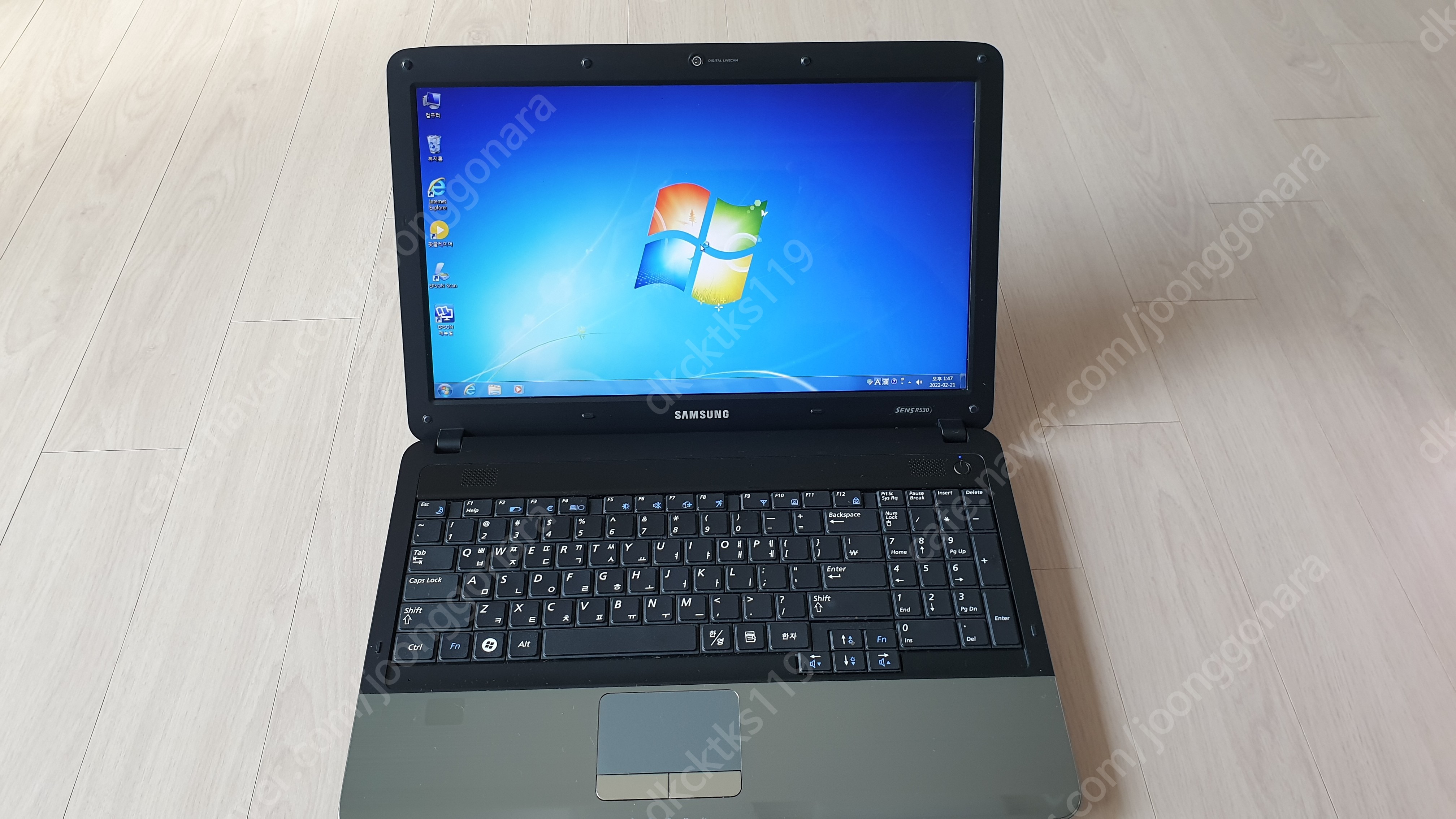 삼성 노트북 NT-R530-JA2SW 판매합니다 | 건반악기 | 중고나라