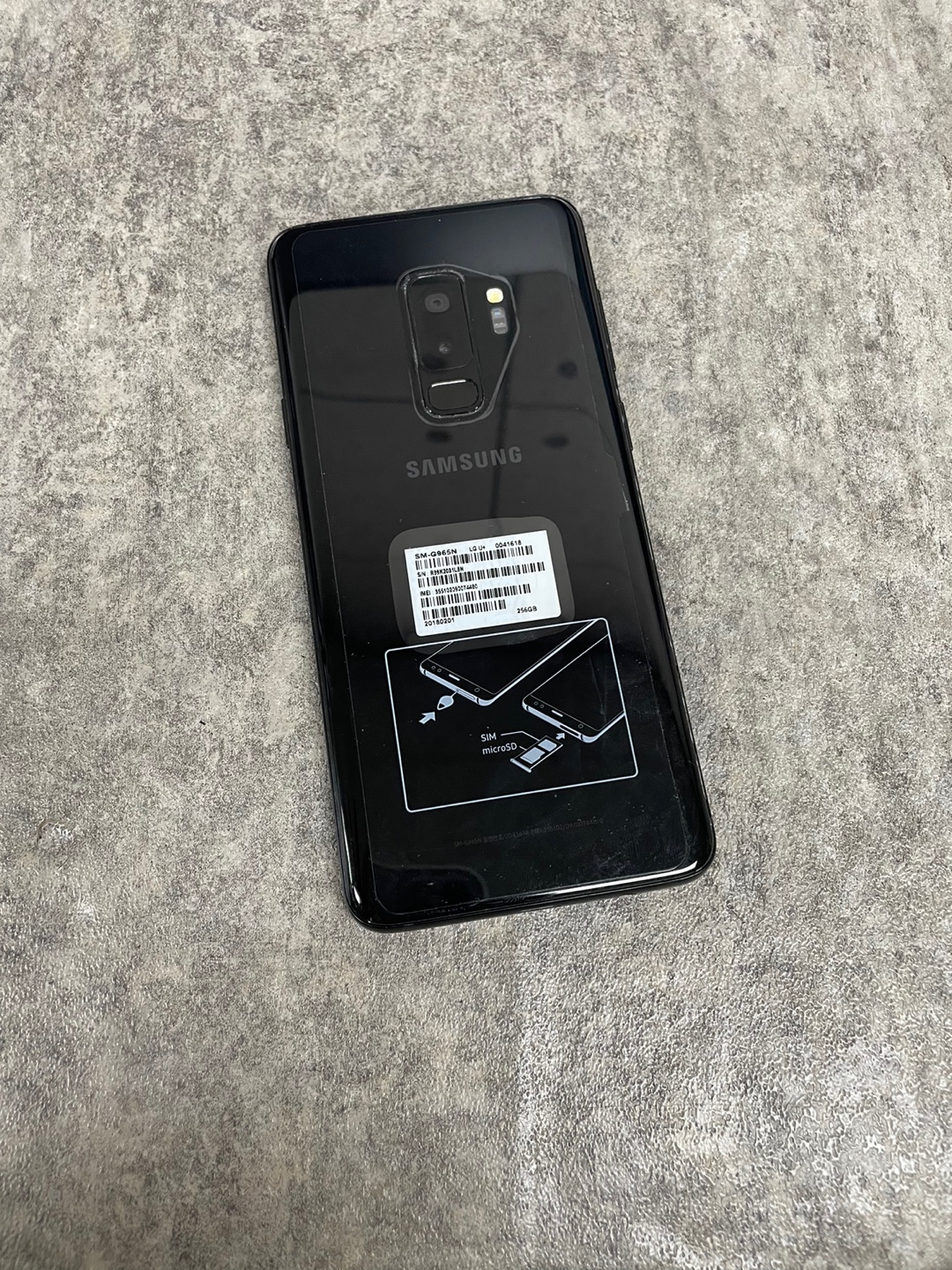 갤럭시S9+ 256기가 블랙 상태좋은 단말기 11만원 ... | 스마트폰 | 중고나라