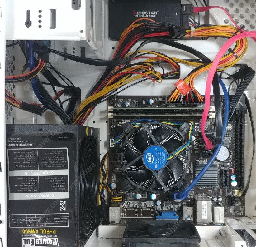펜티엄 G4560, 램8G, SSD,HDD 중고조립컴퓨... | 데스크탑/본체 | 중고나라