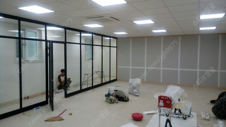 사무실, 공장 칸막이, 격자 칸막이, 유리칸막이 시공,... | 산업자재 | 중고나라