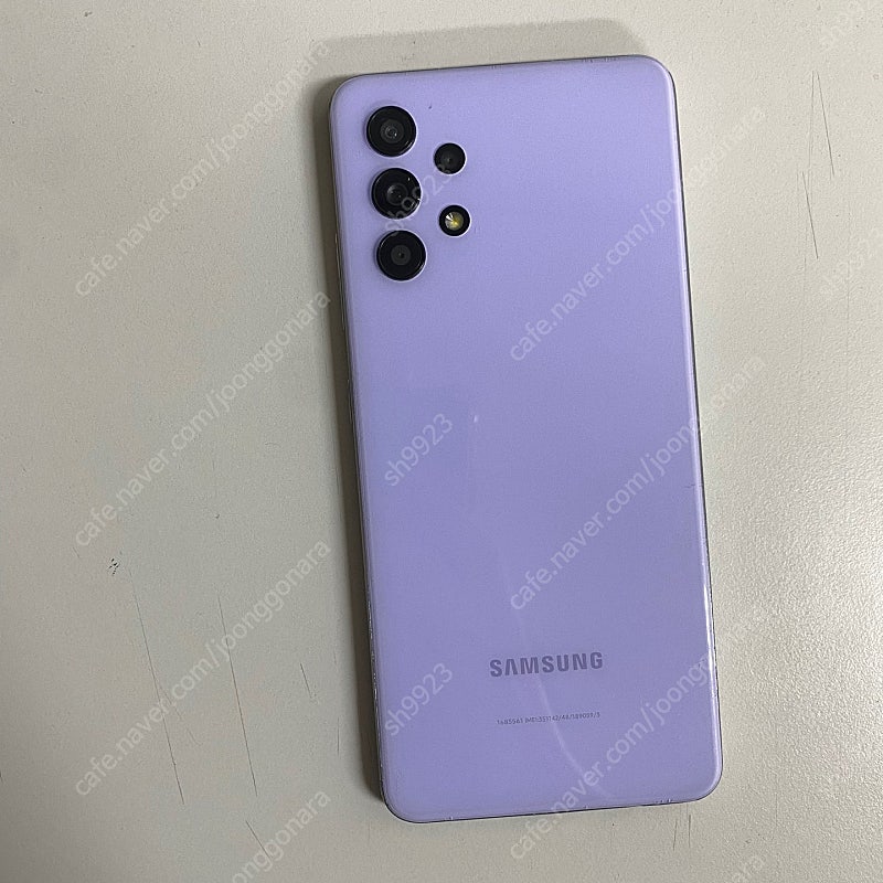 갤럭시A32 바이올렛 64G 21년7월개통 무잔상 15... | 스마트폰 | 중고나라