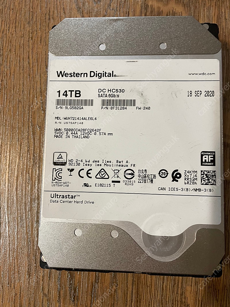 Western Digital 14TB하드디스크 | HDD/SSD/ODD | 중고나라