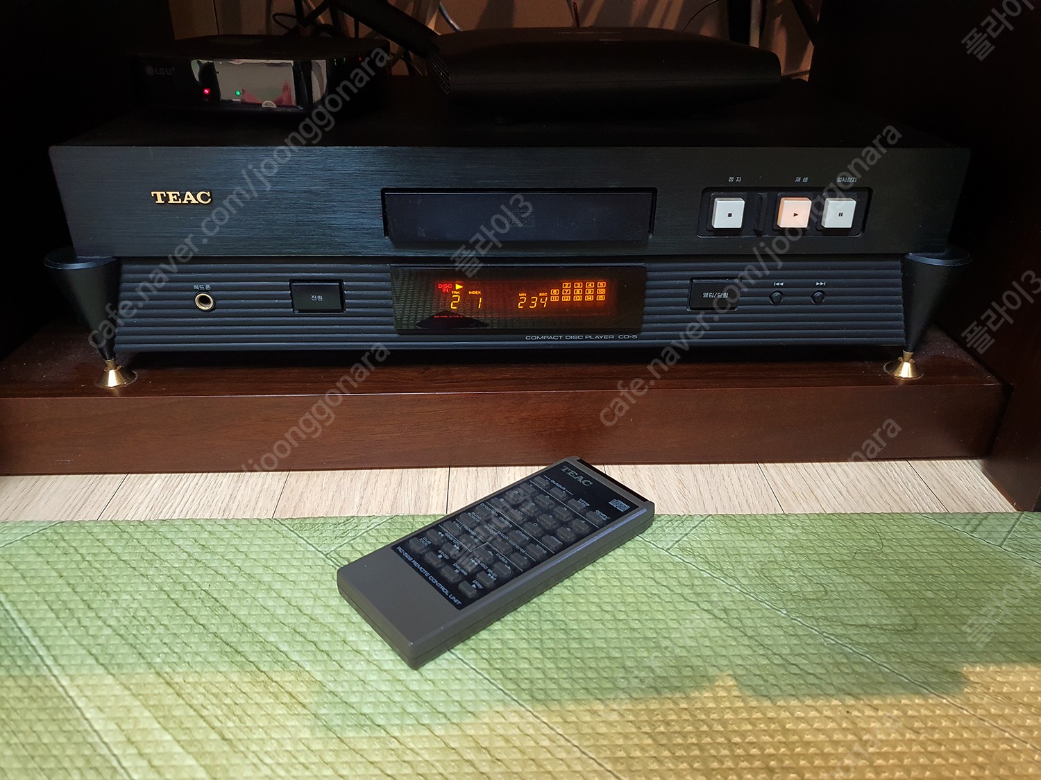 티악 TEAC CD5 CDP 판매합니다. | 오디오/홈시어터 | 중고나라